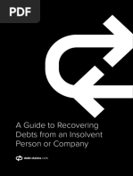 Topic 8 | PDF | Bankruptcy | Receivership