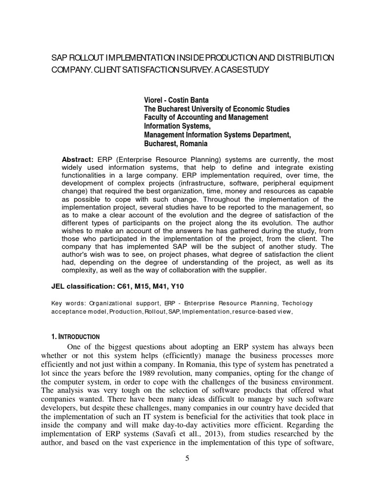 Sap - Rollout - Implementation - Inside - Produc Iiimmmp | PDF ...