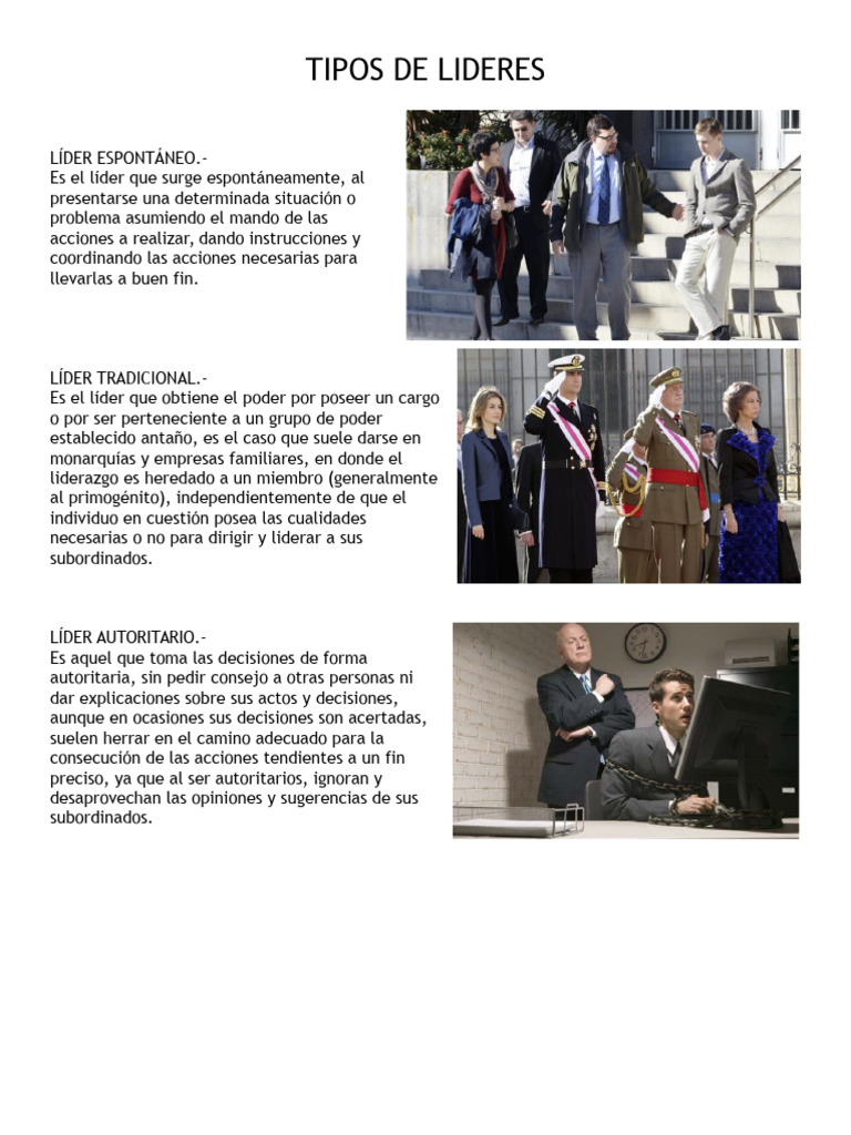 Tipos y ejemplos de líderes guatemaltecos | PDF | Liderazgo | Guatemala