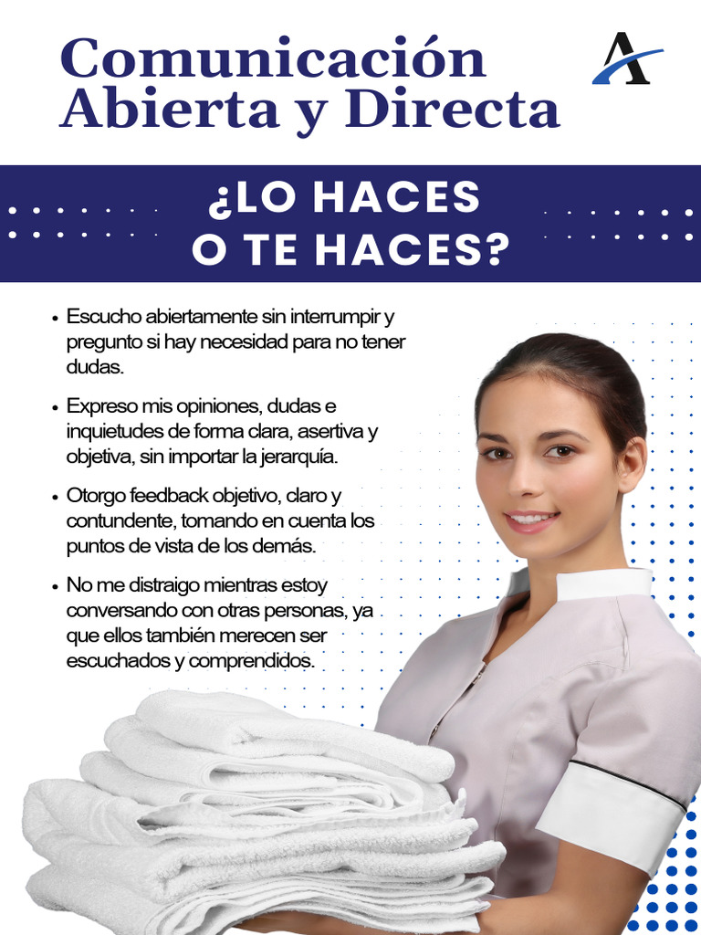 Comunicación Abierta y Directa - Comportamientos | PDF