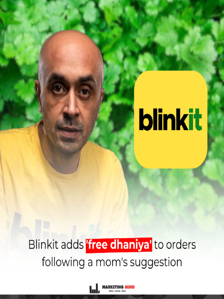 Blinkit Adds Free Dhaniya To Orders 1715856407 | PDF