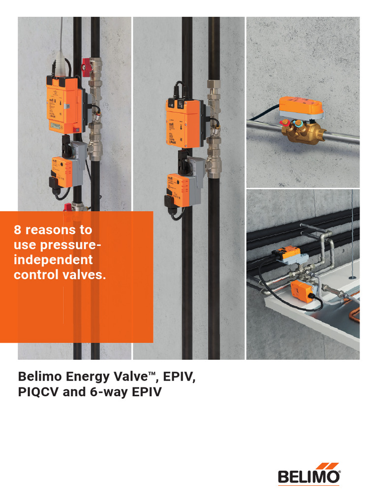 Belimo Pressure-Independent-Valves 8-Reasons Brochure A4 Emea En-Gb ...