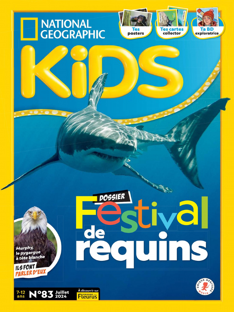 National Geographic Kids France Juillet 2024 | PDF