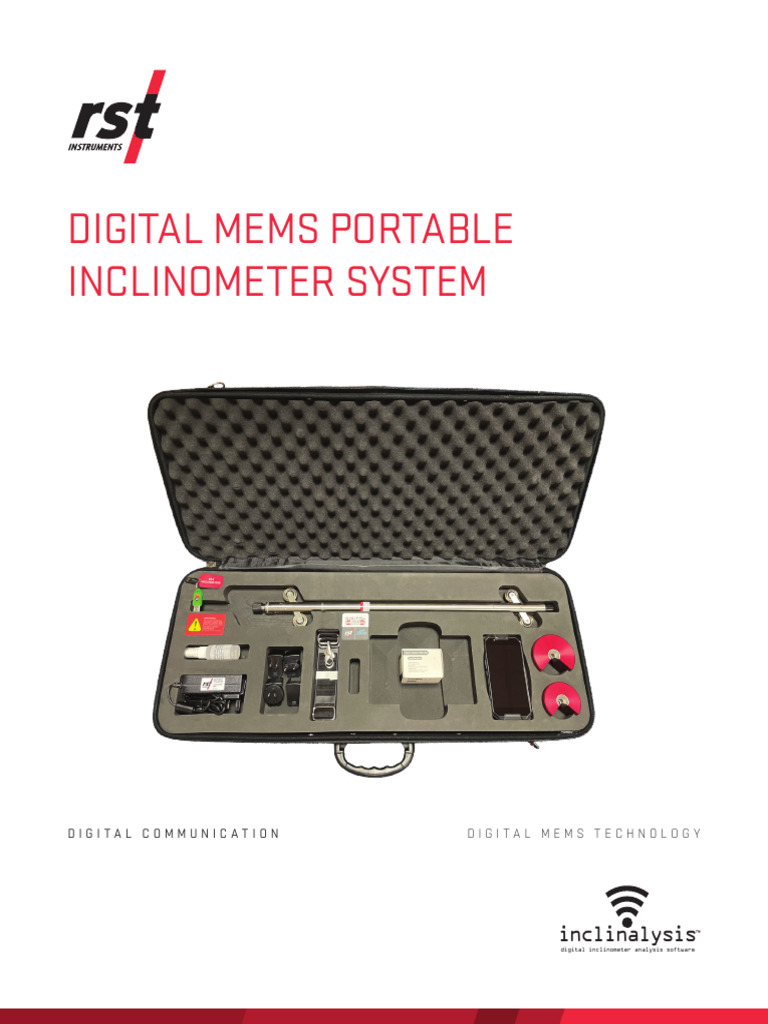 Digital MEMS Inclinometer System 2021 | PDF | Mobile App | Data