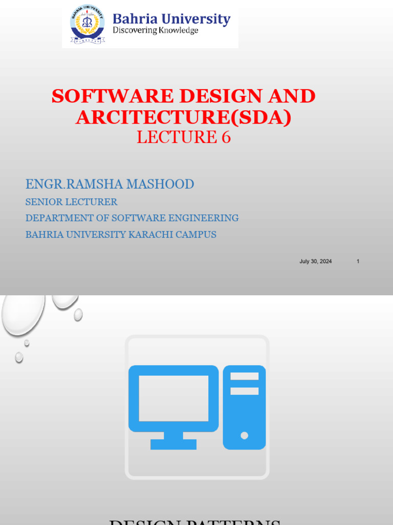SDA LEC 6 WEEK 6 26032024 114756am | PDF | Class (Computer Programming) | Computer Programming