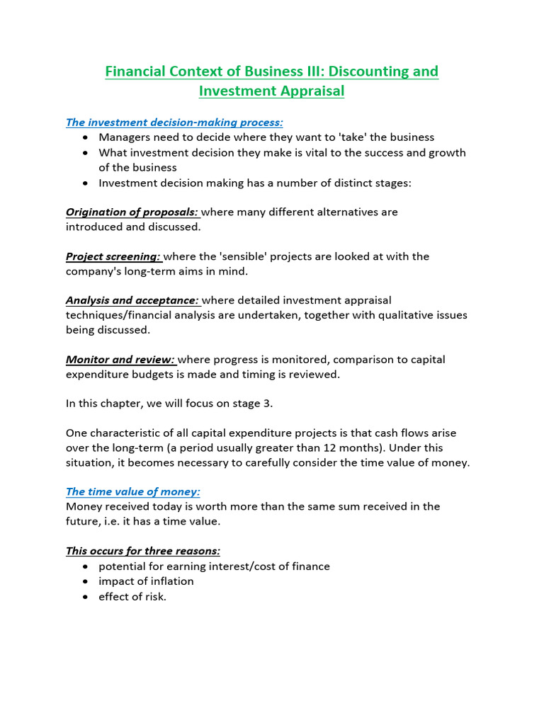 BA1 Chapter 7 | PDF | Net Present Value | Interest