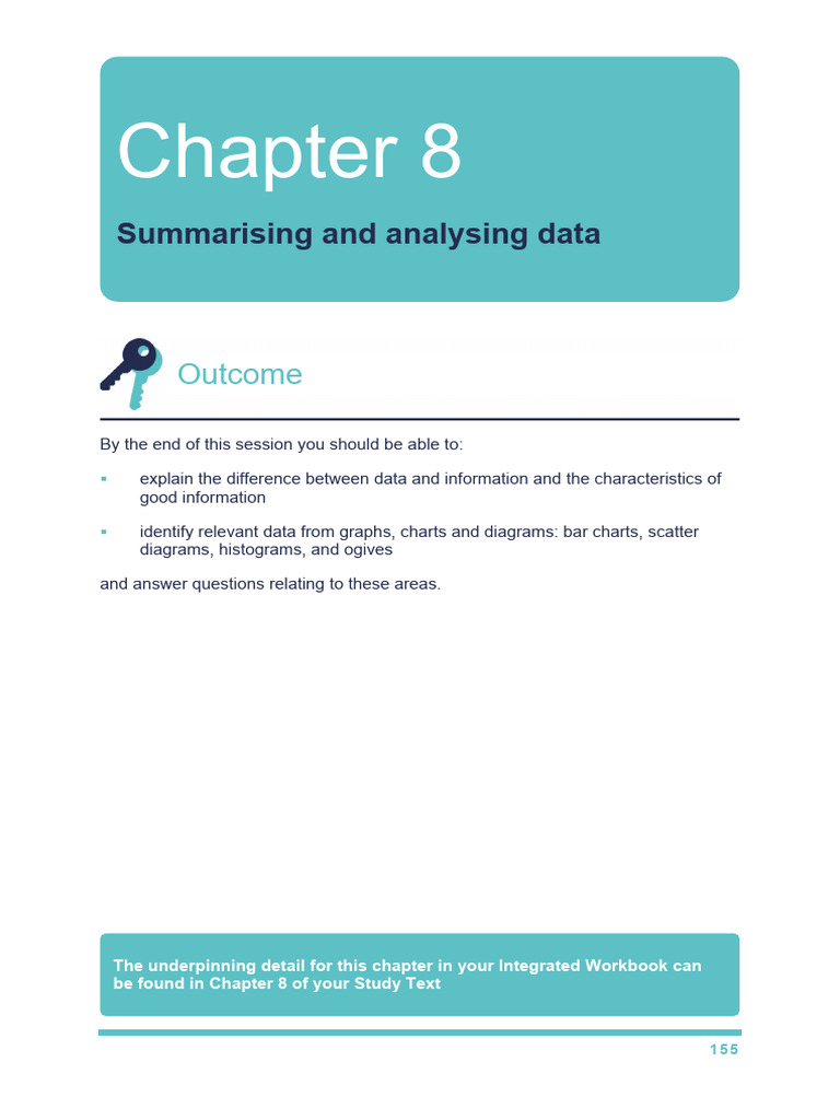 IWB Chapter 8 - Summarising and Analysing Data | PDF | Chart | Histogram