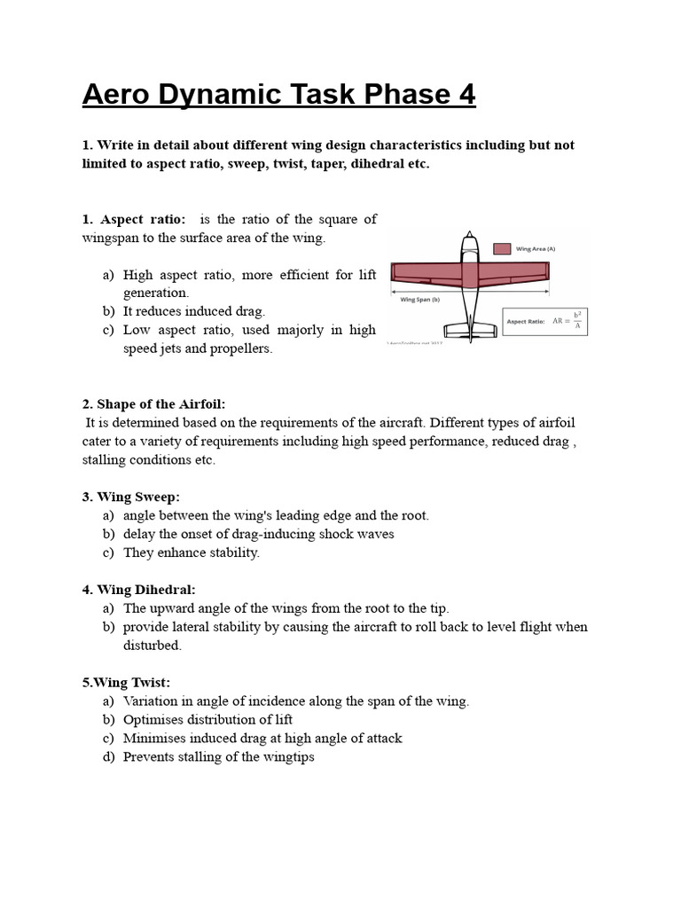 AeroTask Phase 4 | PDF | Monoplane | Aircraft