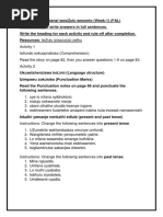 GR 4 Term 1 2023 Psrip Efal Management Document | PDF | Reading ...