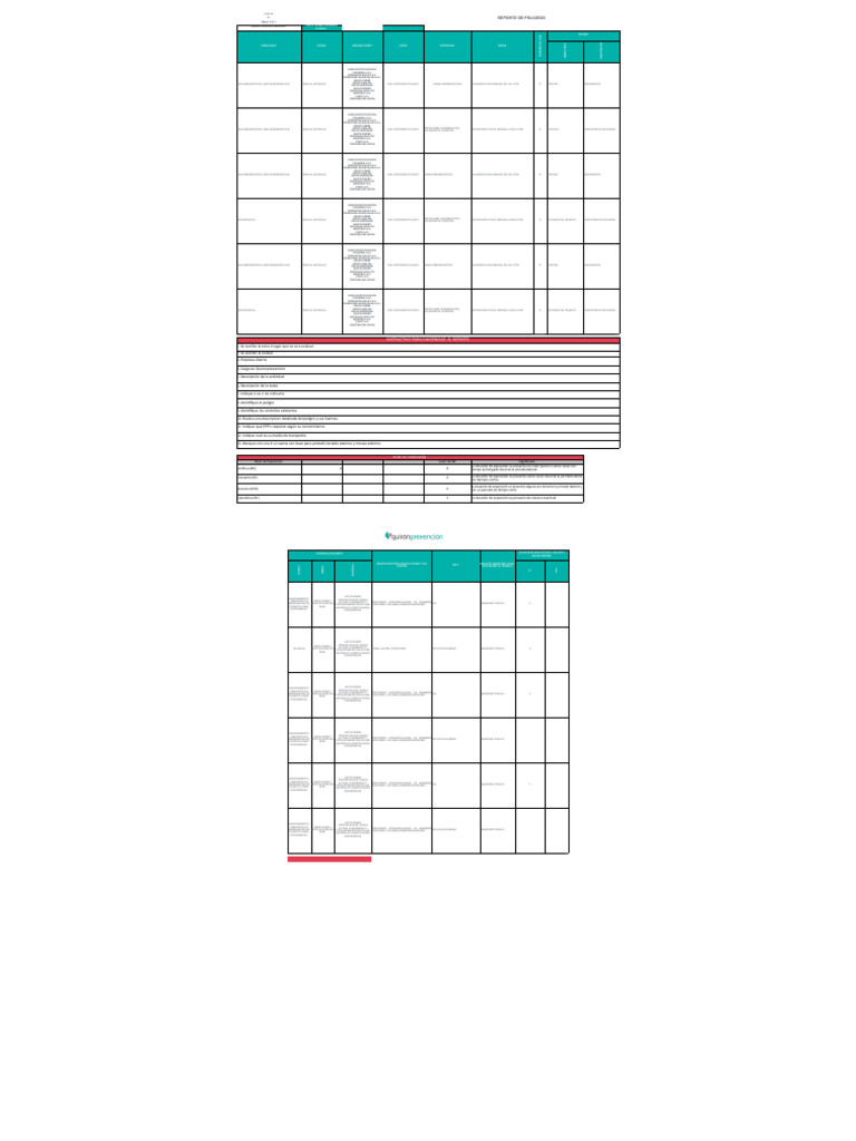 Formato Reporte Matriz Colaboradores-Sara | PDF | Factores humanos y ...