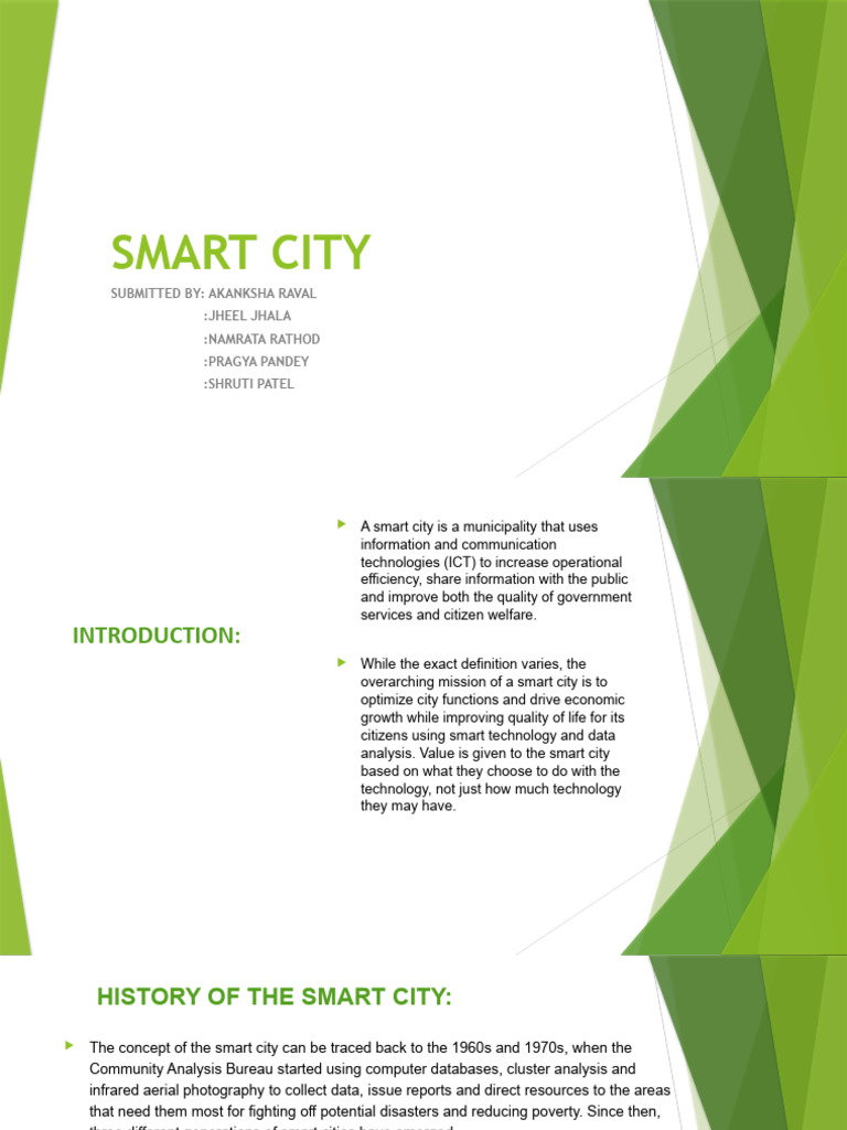 Smart City | PDF | Internet Of Things | Computer Network