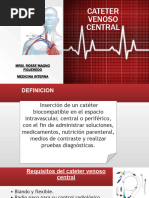 Cateter Subclavio Detallado | PDF | Embolia | Vena