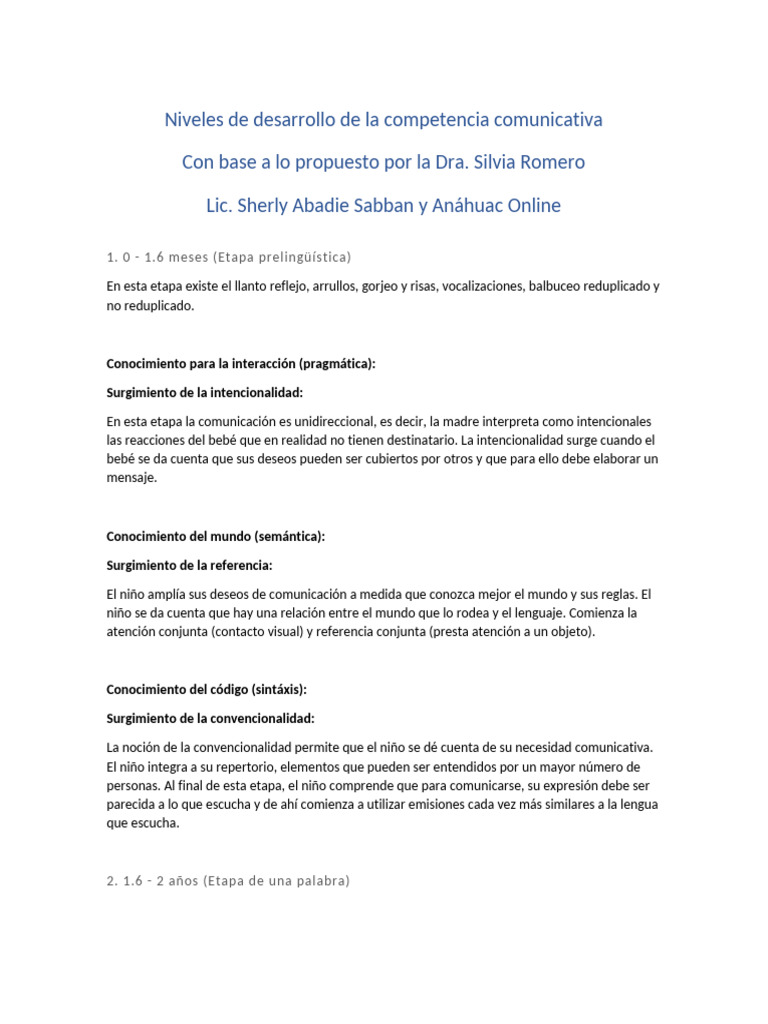 Desarrollo de competencias comunicativas | PDF | Comunicación ...