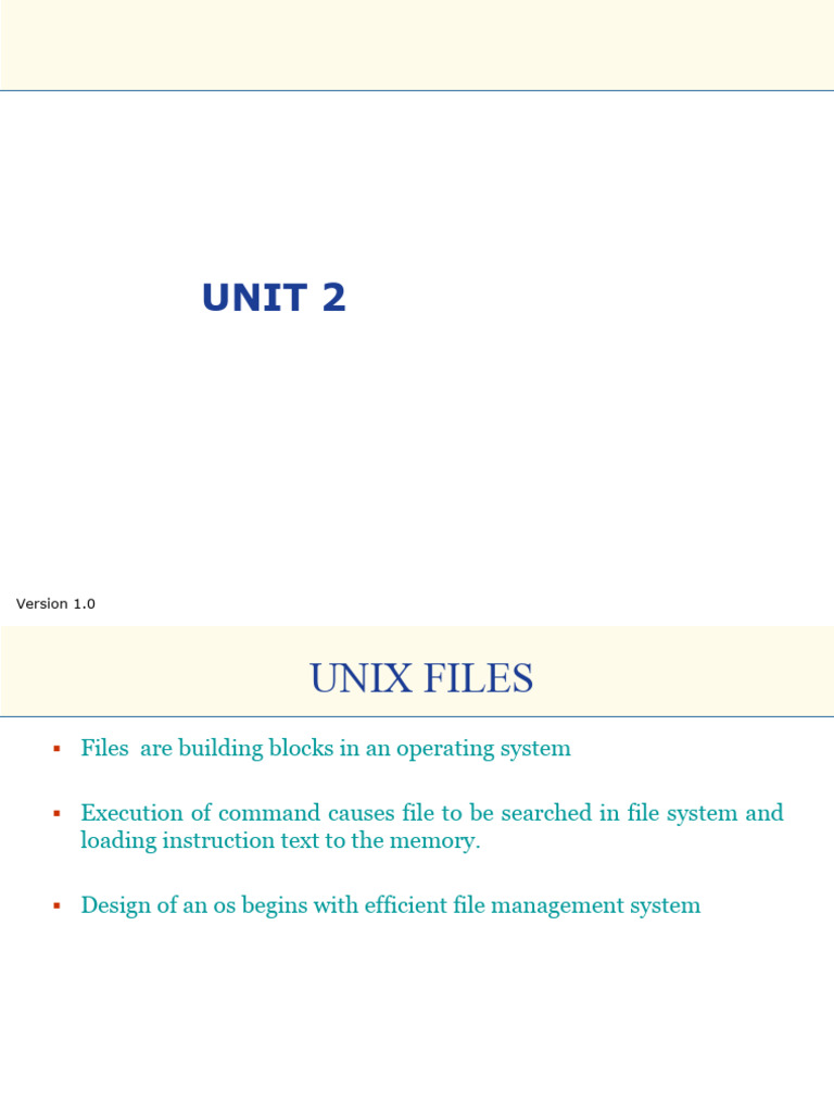 Unit 2 Slides | PDF | Computer File | Data Management Unit 2 Slides | PDF | Computer File | Data Management