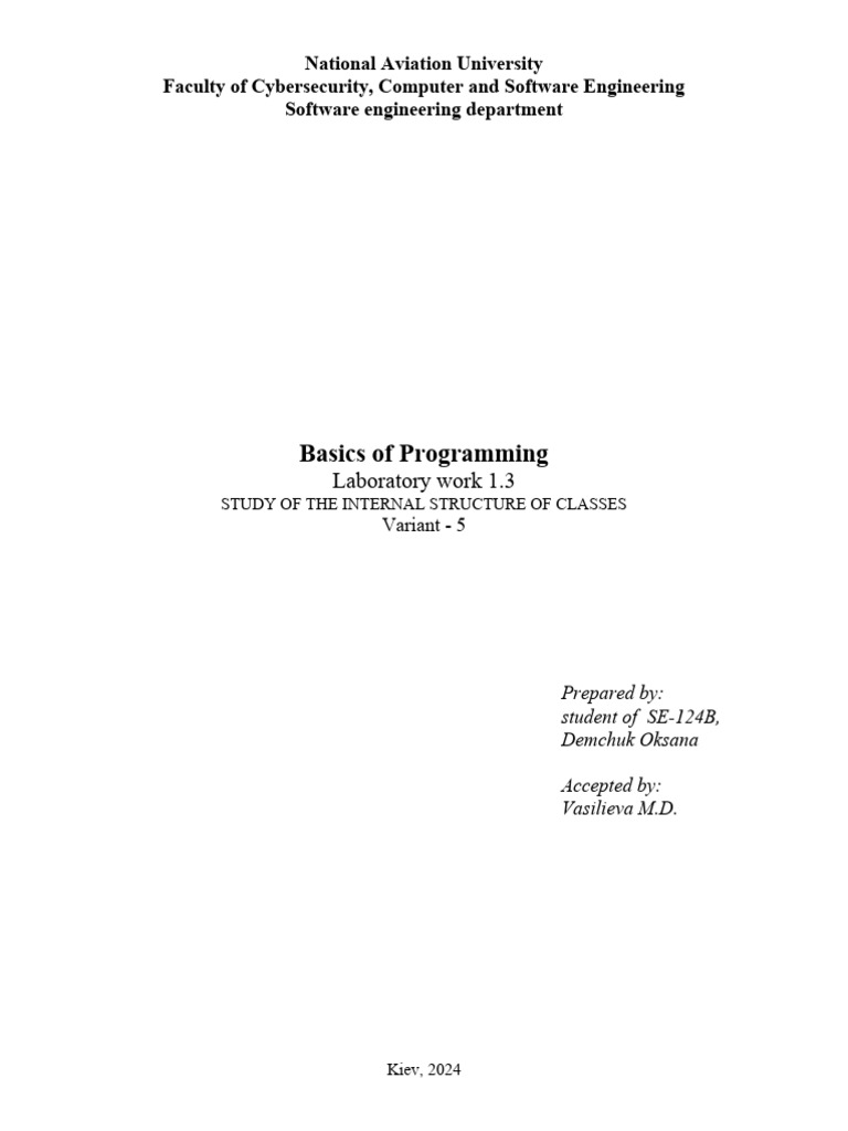 Report Lab1.3 | PDF | Object Oriented Programming | Software Engineering
