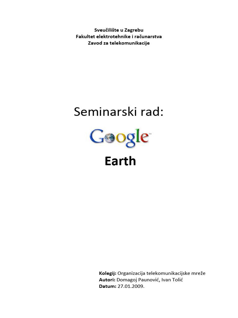 Google Earth | PDF