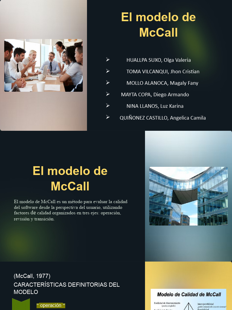 Introduccion A McCall | PDF | Pruebas de software | Software