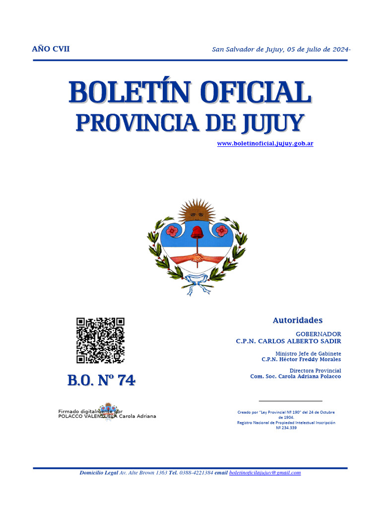 Boletin Oficial Julio | PDF | Presupuesto | Ministerio (Departamento de ...