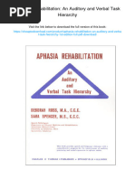 WAB Bedside Record Form | PDF