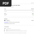 Uber Rideshare Receipt Generator 2 | PDF