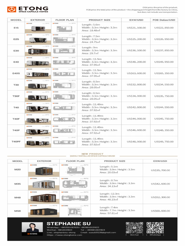 Price List ETONG | PDF