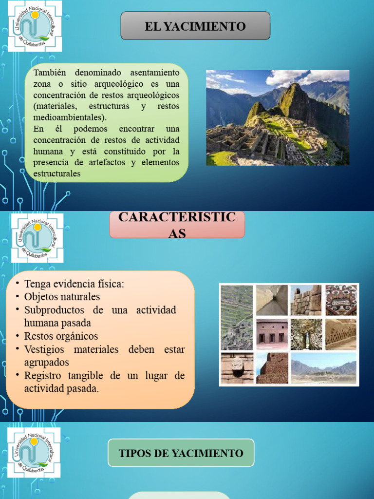 YACIMIENTO | PDF | Hierro | Arqueología