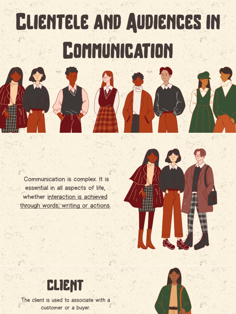 CLientele Audience in Communication | PDF