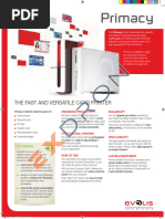 Evolis Print Center Manual | PDF | Printer (Computing) | Command Line Interface