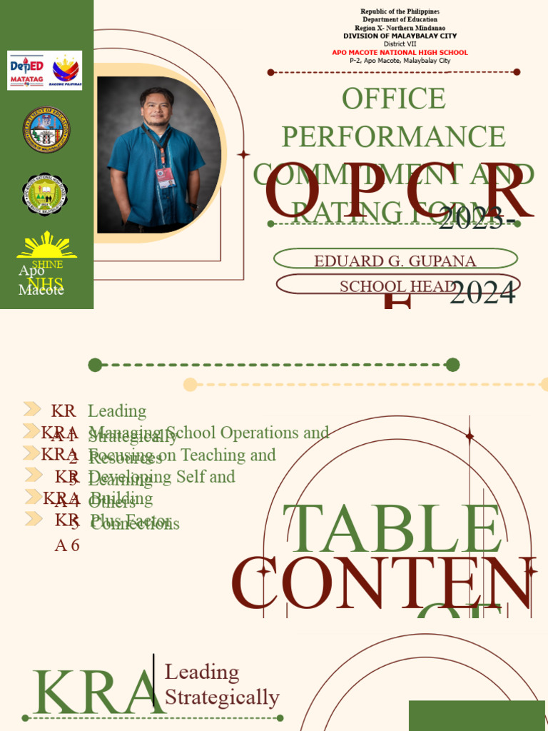 Opcrf 2023 2024 | PDF