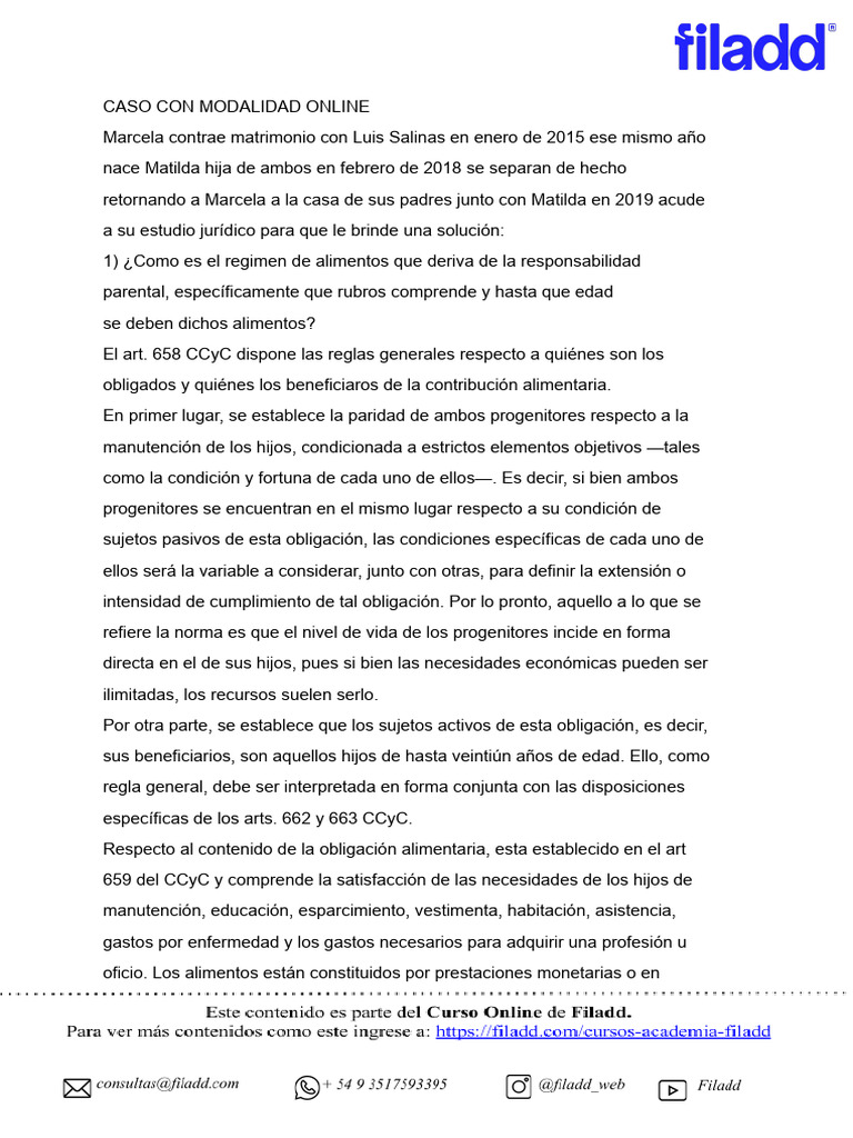 Caso Con Modalidad Online | PDF | Ciencias sociales | Derecho