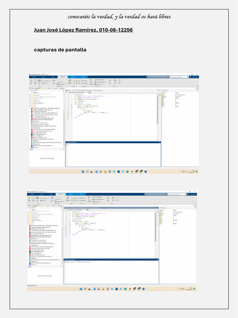 Proyecto Matlab | PDF