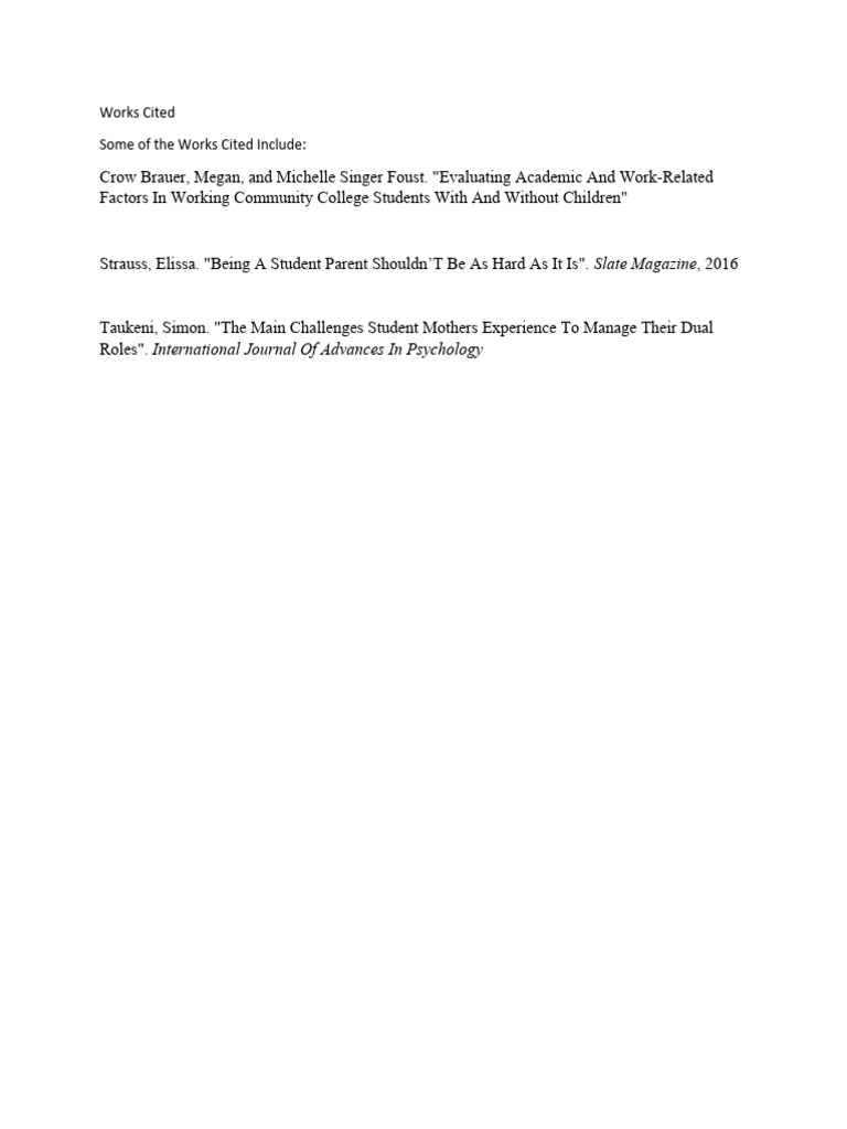 #Works Cited | PDF