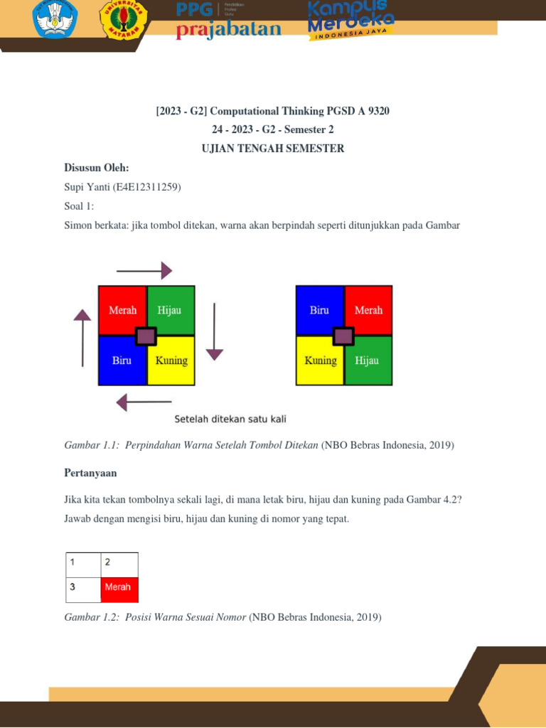UTS Comunication Thinking | PDF