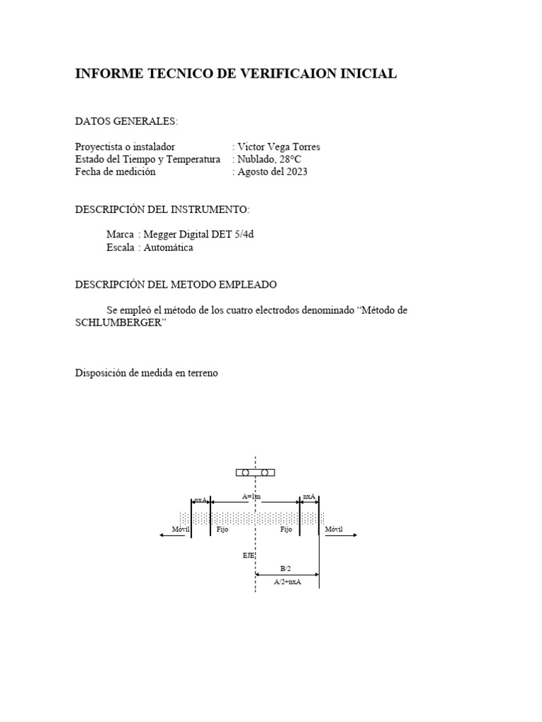 Informe de Verificacion Inicial Servicios Automotriz Carlos Andres ... Informe de Verificacion Inicial Servicios Automotriz Carlos Andres ...