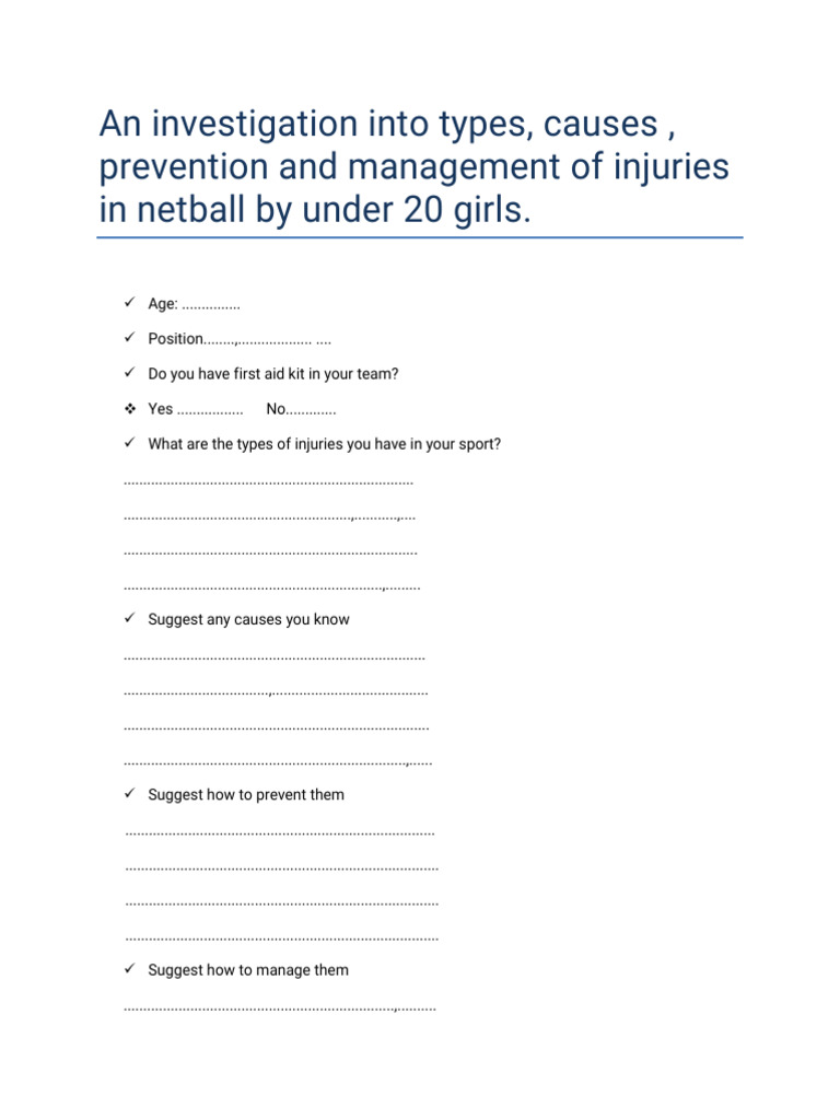 Pe Project Questionnaire | PDF Pe Project Questionnaire | PDF
