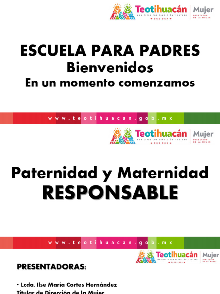 2 Contenido Paternidad y Maternidad Responsable PDF | PDF | Violencia | Familia