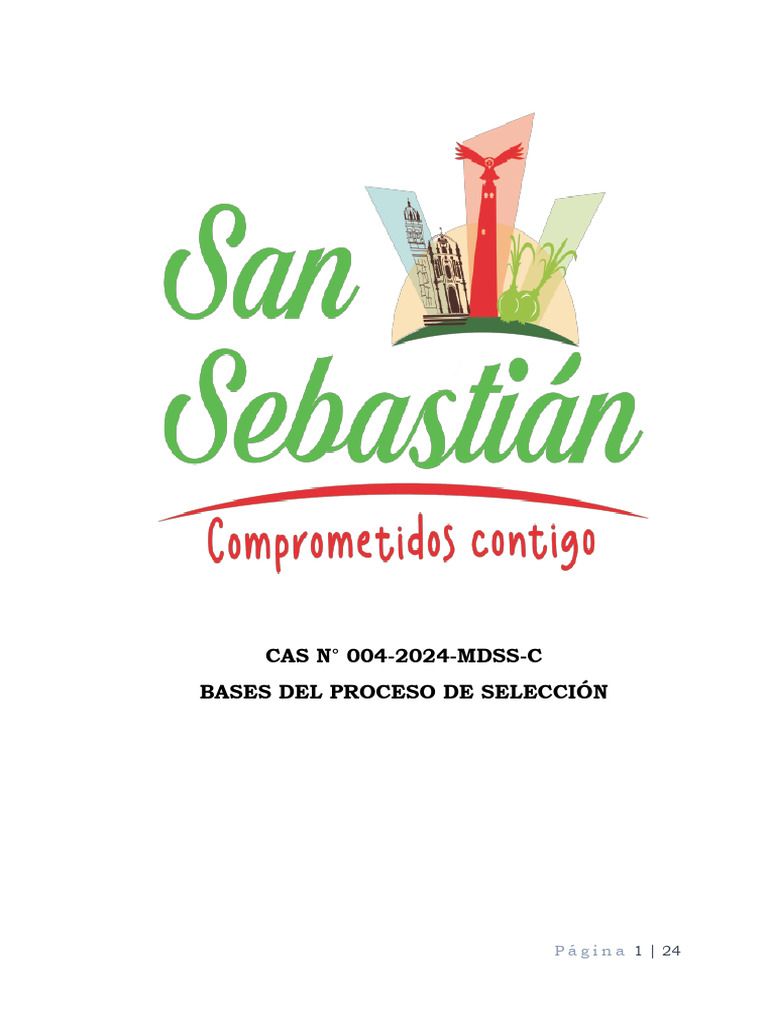 Selección CAS 2024: Puestos Administrativos en San Sebastián | PDF ...