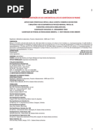 Bula do Extravon: Espalhante Adesivo | PDF | Pesticida | Inseticida