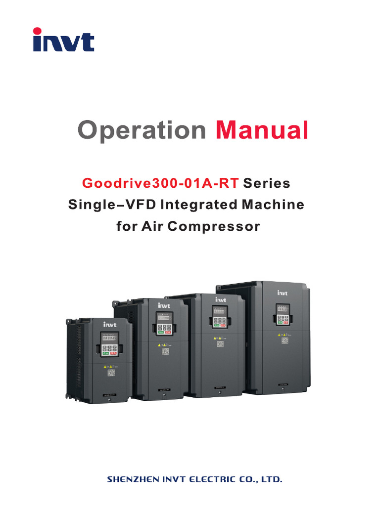 GD300-01A-RT Serires VFD Manual - V1.2 | PDF | Power Supply | User ...