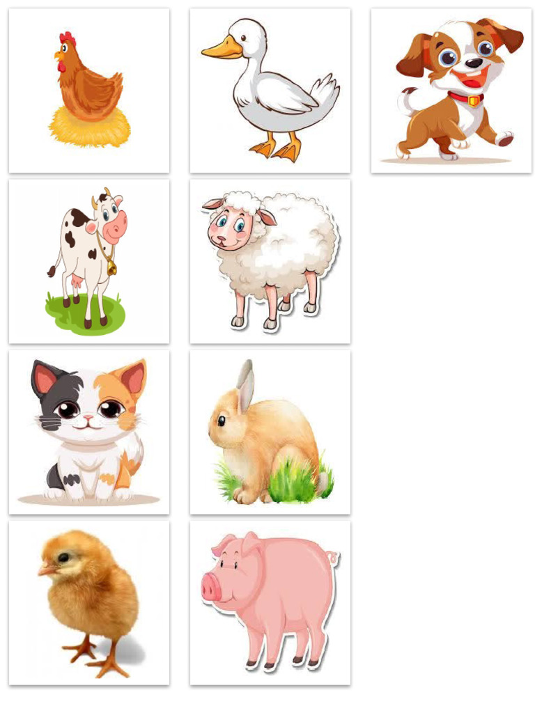 Animales de La Granja | PDF