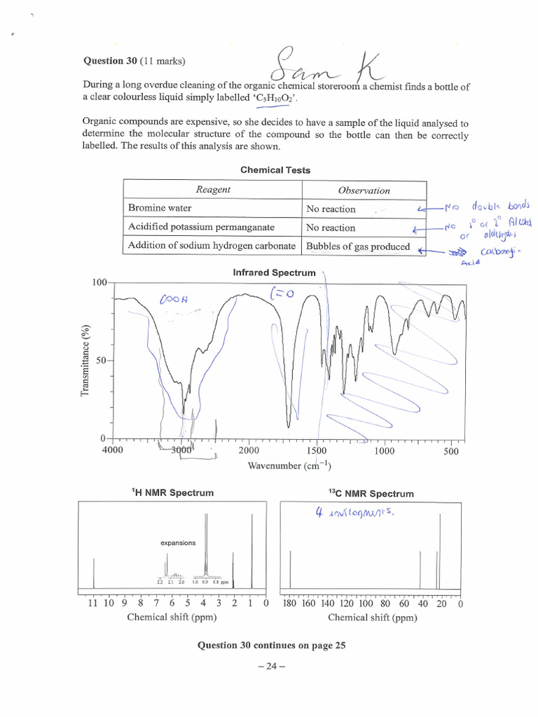 NMR Practice Questions | PDF