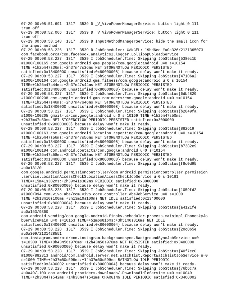 Log | PDF | Software | System Software