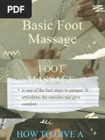 Step-by-Step Foot Massage Techniques | PDF | Foot | Hand