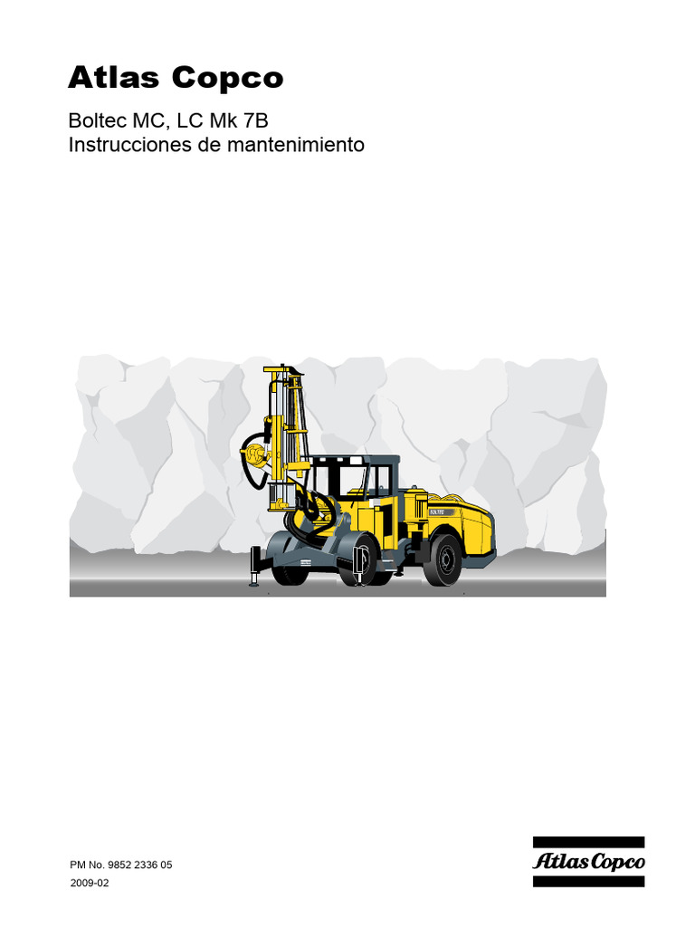 9852 2336 05 Maintenance Instructions Boltec MC, LC MK 7B | PDF ...