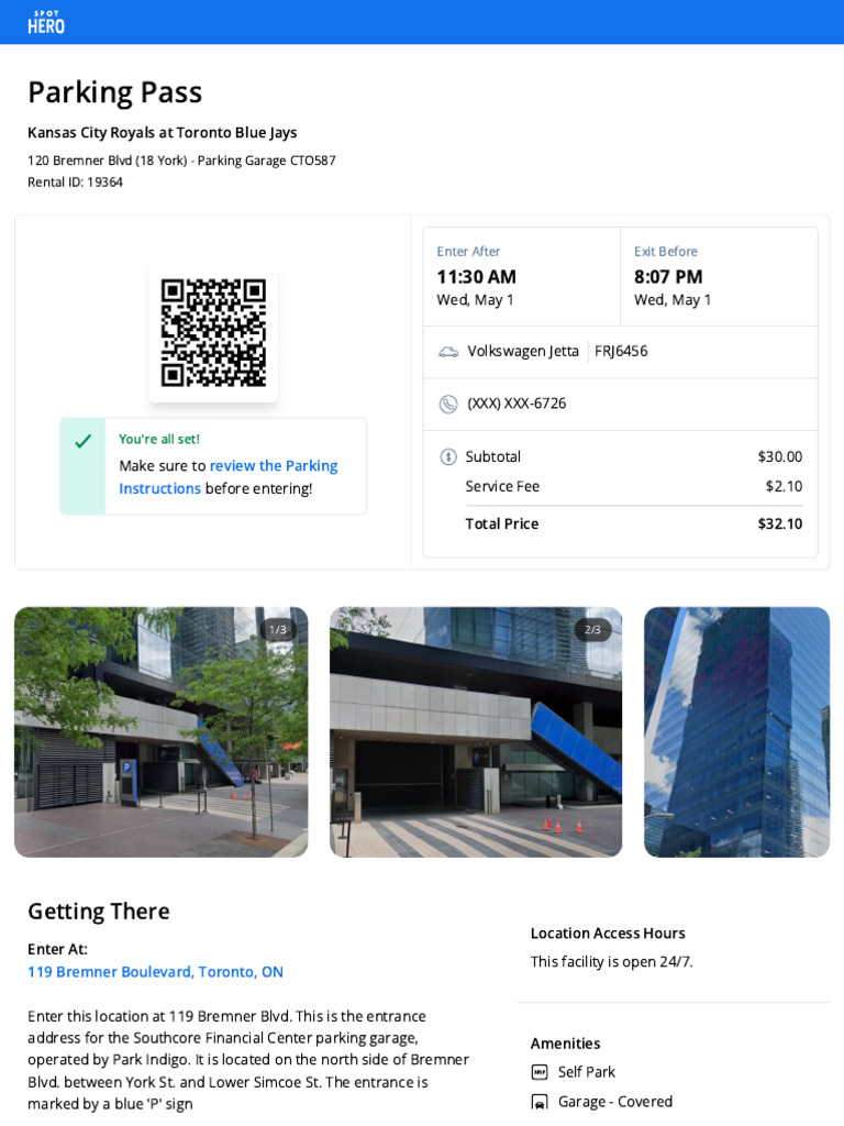 SpotHero - Park Smarter. - Reserve Parking Now & Save | PDF | Parking ...