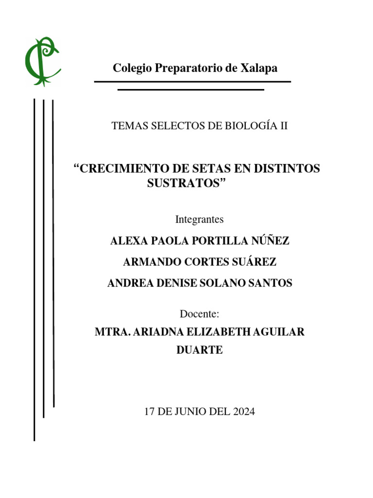 Crecimiento de Setas | PDF | Hongo | Seta
