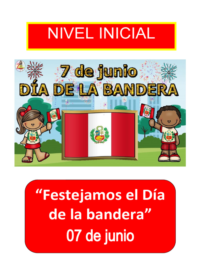 Sesión Día de La Bandera - Inicial 1 | PDF | Aprendizaje