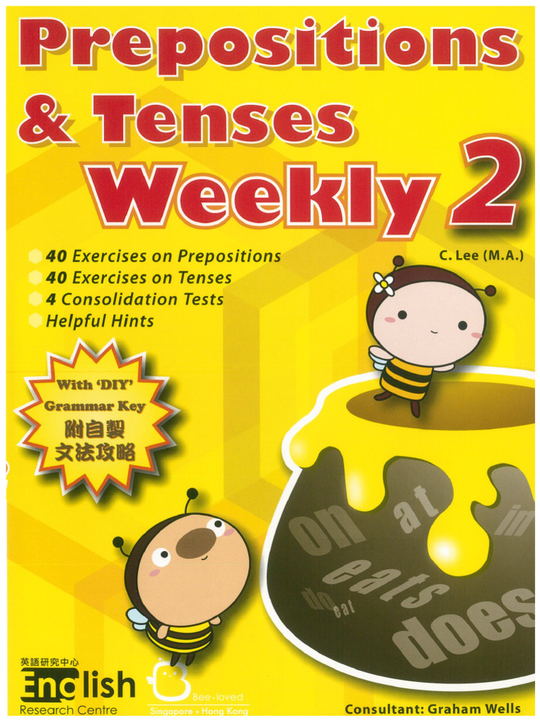 Bee - Preposition & Tenses Weekly 2 | PDF