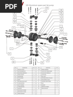 Texsteam Pump Parts List | PDF | Valve | Mechanical Engineering