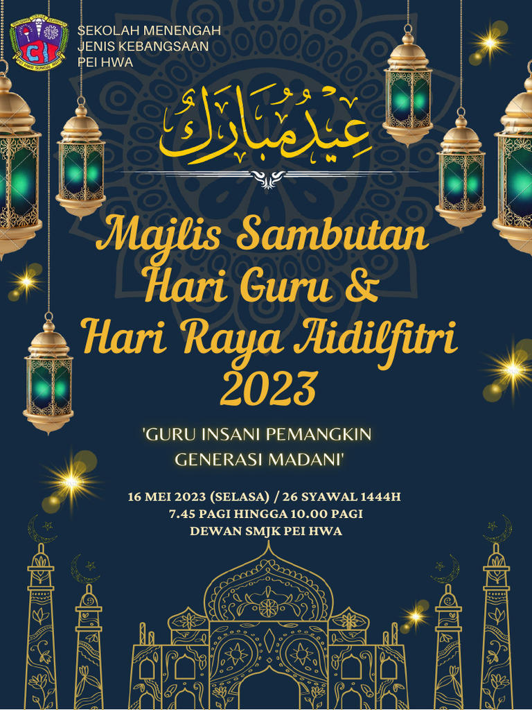 Buku Program Raya Dan Hari Guru 2022 | PDF